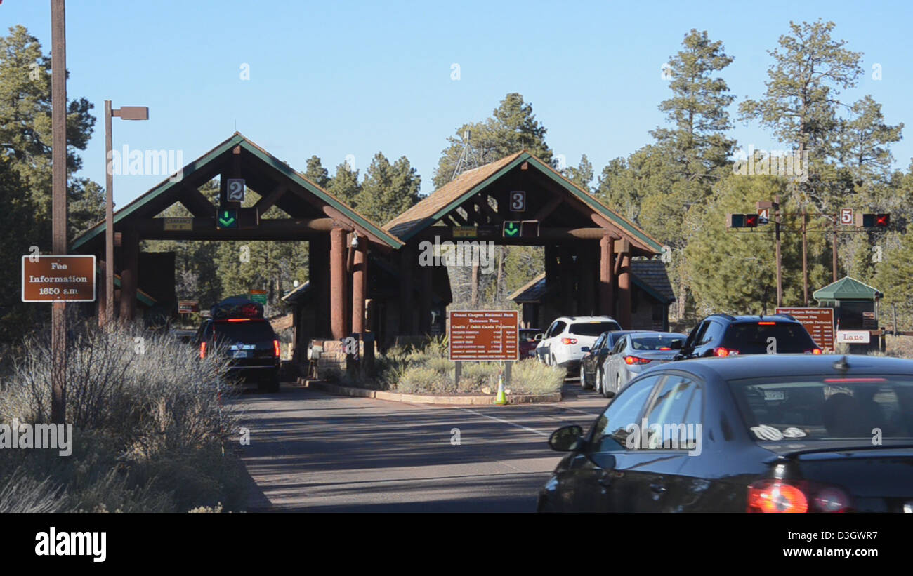 Main entrance grand canyon hi-res stock photography and images - Alamy