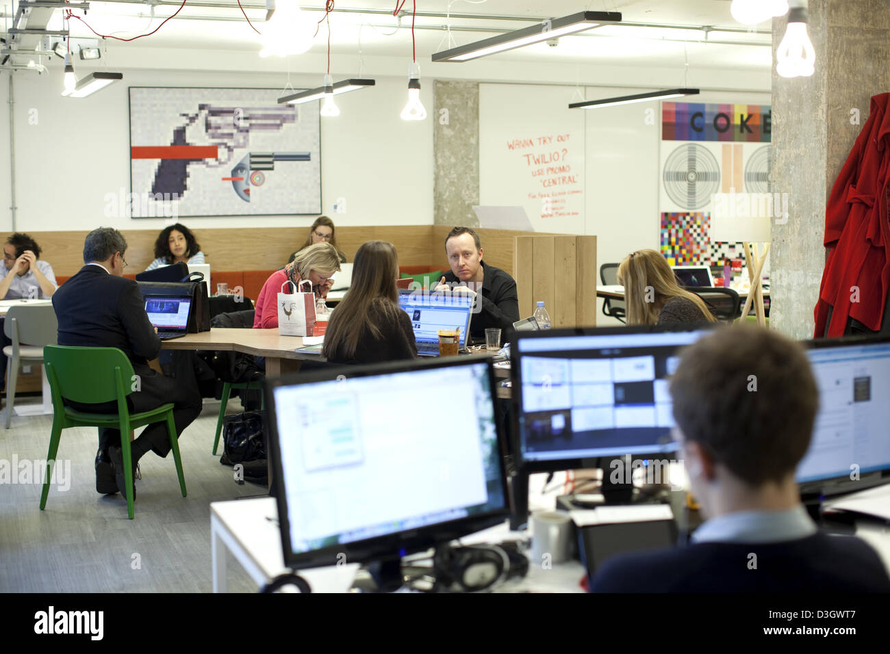 Central Working, in the heart of East London's Tech City, flexible ...