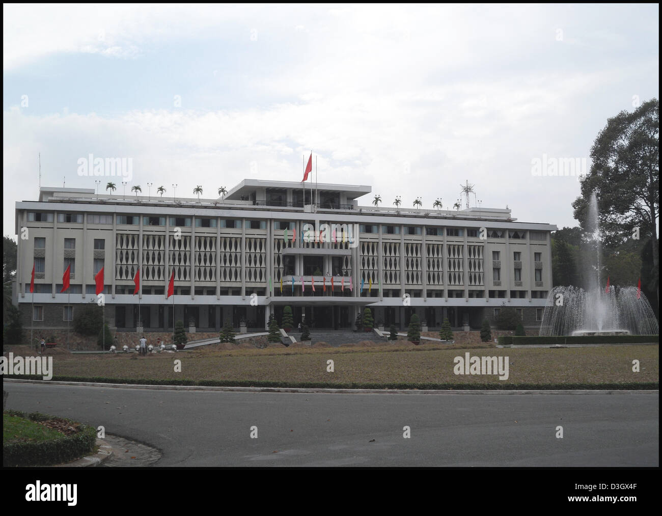 Reunification Palace Museum (formerly known as Independence Palace) in ...