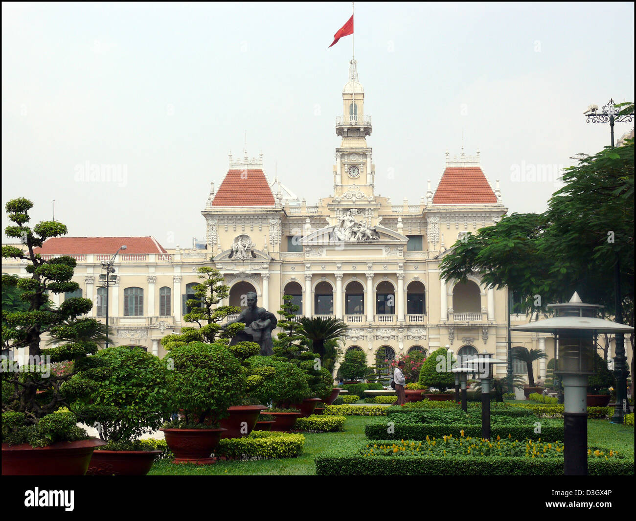 The Saigon City Hall is one of the famous Landmarks of Ho Chi Minh City ...