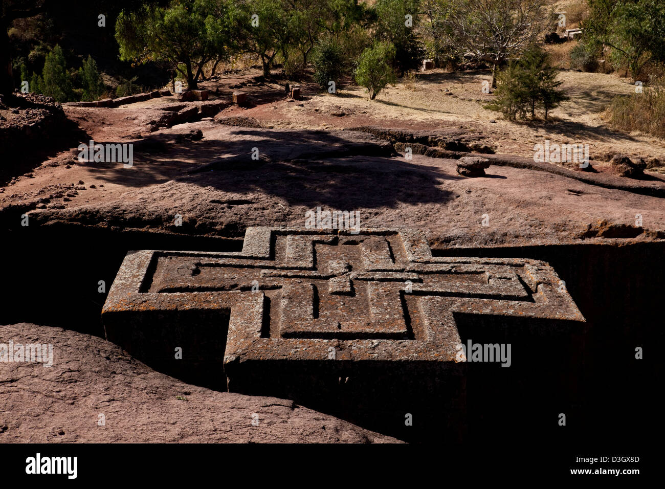 Bet Giyorgis Church, Lalibela, Ethiopia Stock Photo - Alamy