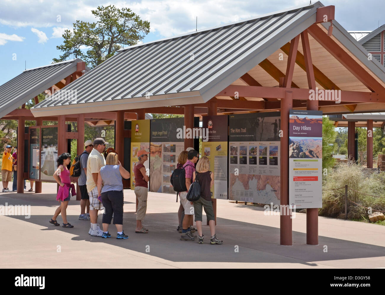 The Grand Canyon National Park Visitor Center showcases various ...