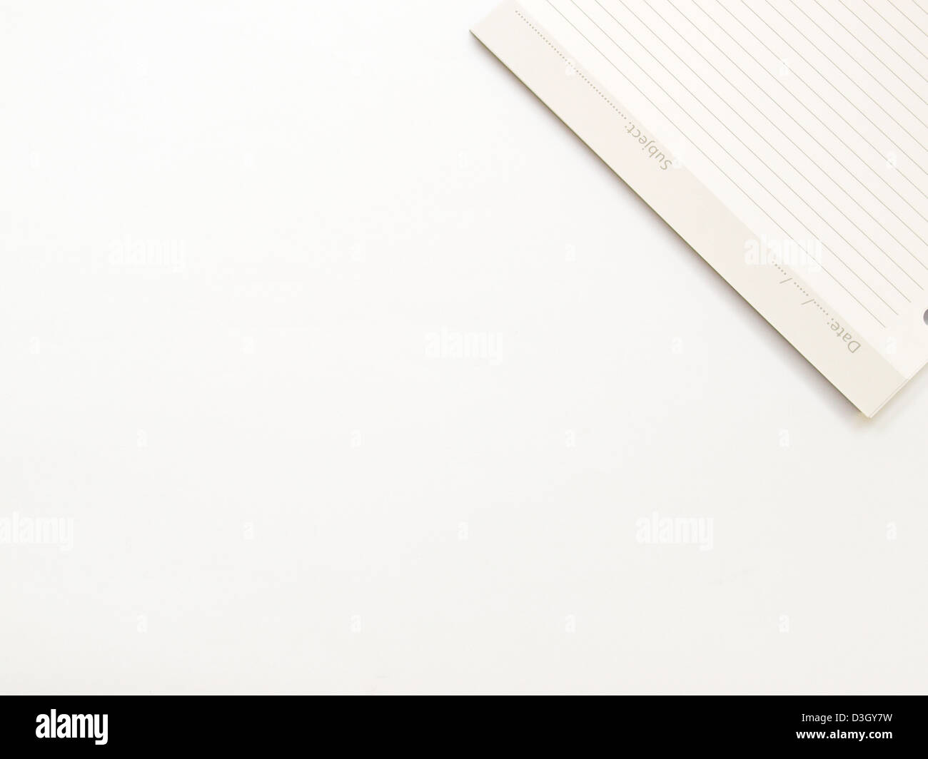 Stack of blank paper sheets on white background Stock Photo - Alamy