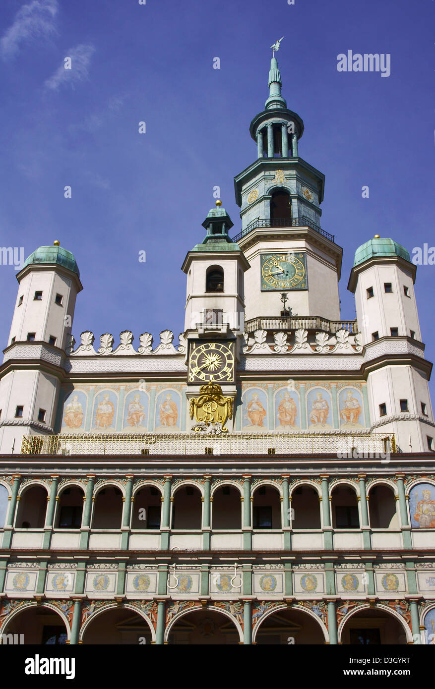 facade of City Hall in Poznan, Poland Stock Photo - Alamy