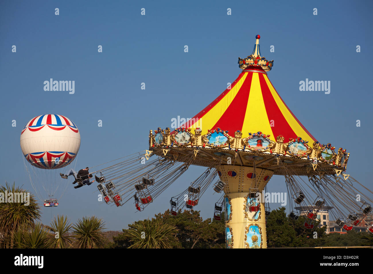 Balloon bournemouth balloon ride hi-res stock photography and images ...