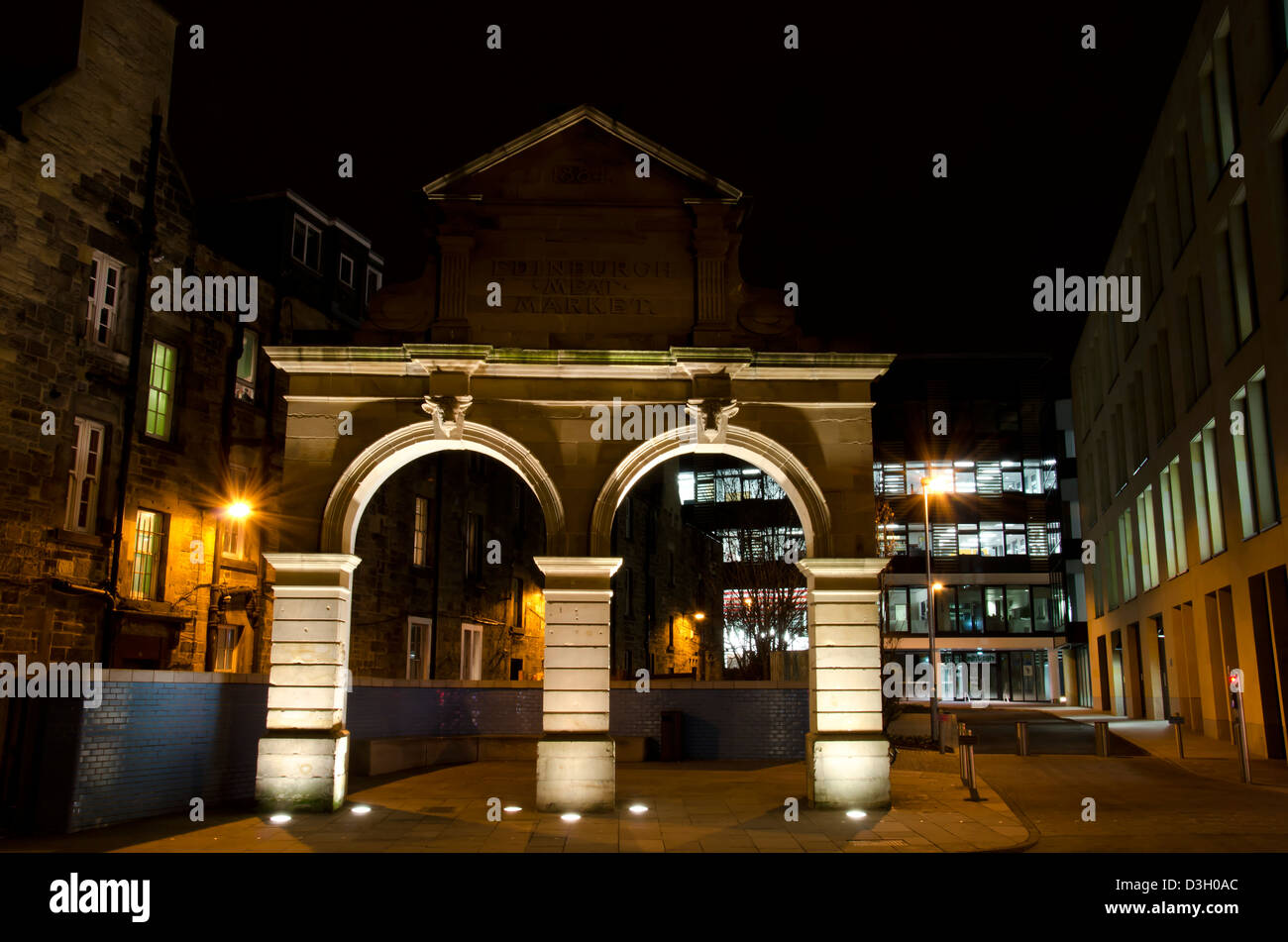 Old edinburgh meat market hi-res stock photography and images - Alamy