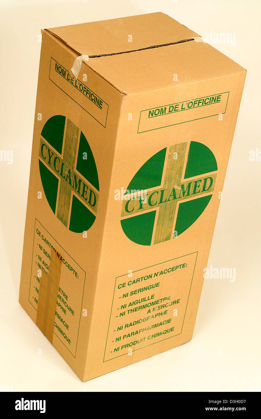 RECYCLING MEDICAL REFUSE Stock Photo - Alamy
