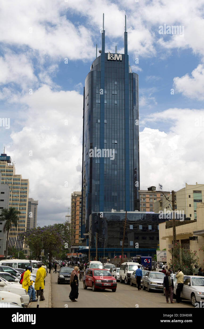 Lonrho Africa Building, Street scene, Nairobi, Kenya Stock Photo - Alamy