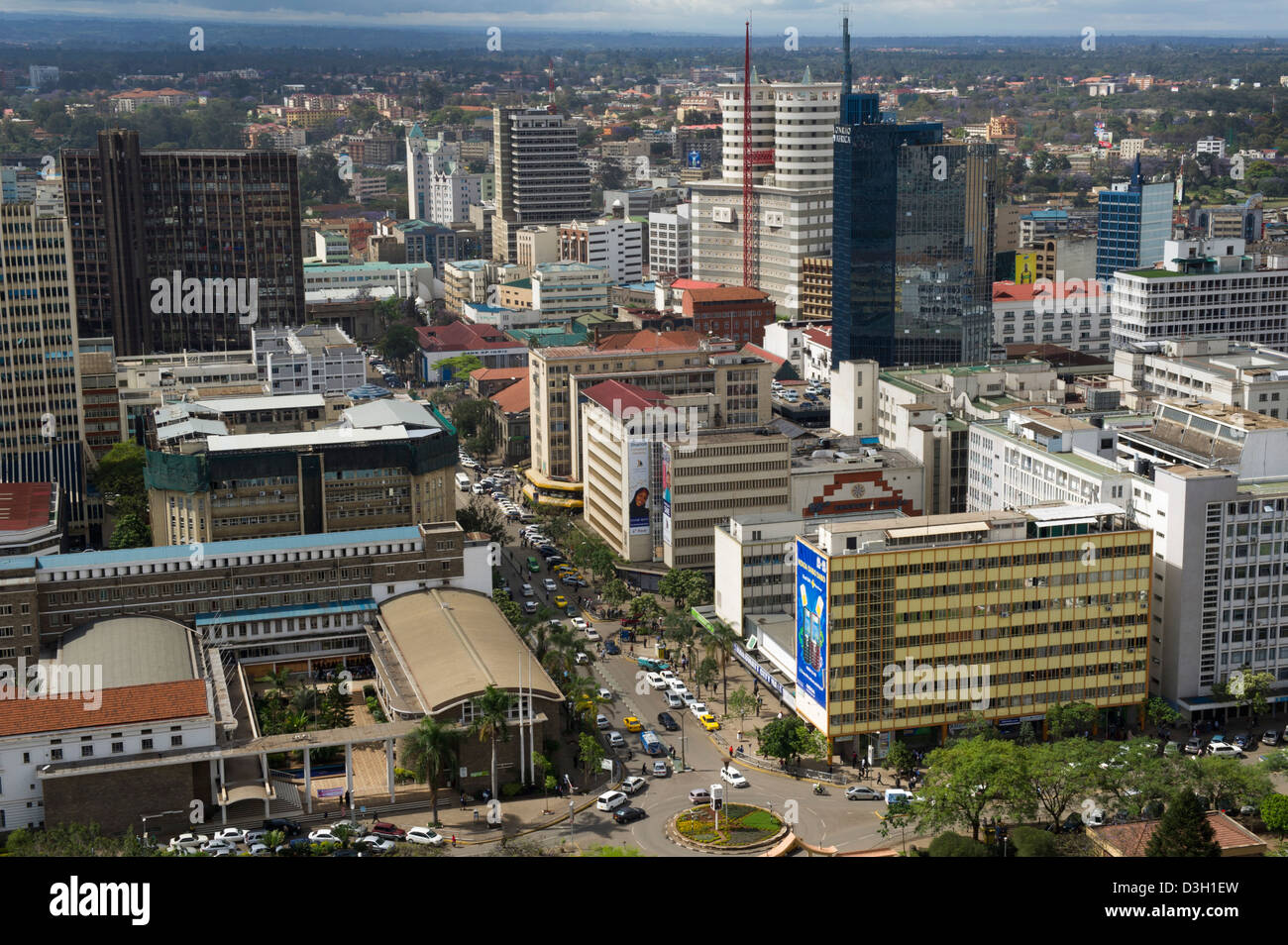 Nairobi city centre kenya hi-res stock photography and images - Alamy