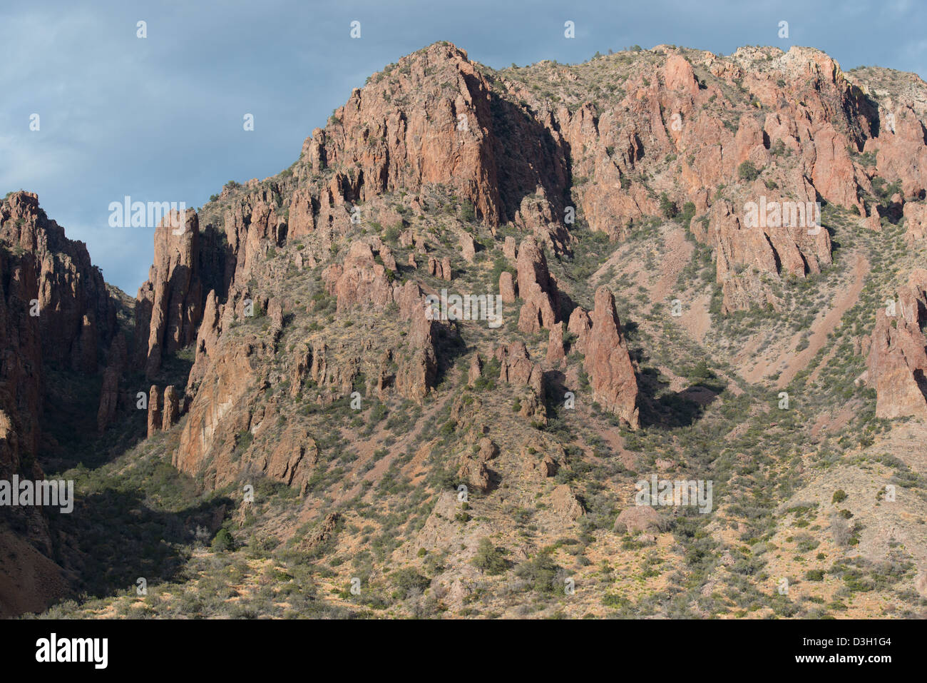 Chisos Basin, Big Bend National Park, Texas, USA, Sunset, Volcano ...