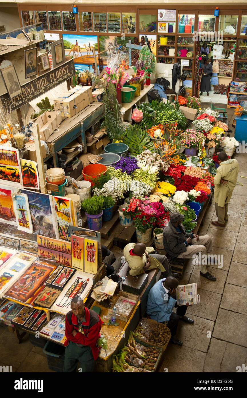 Kenya market hi-res stock photography and images - Alamy