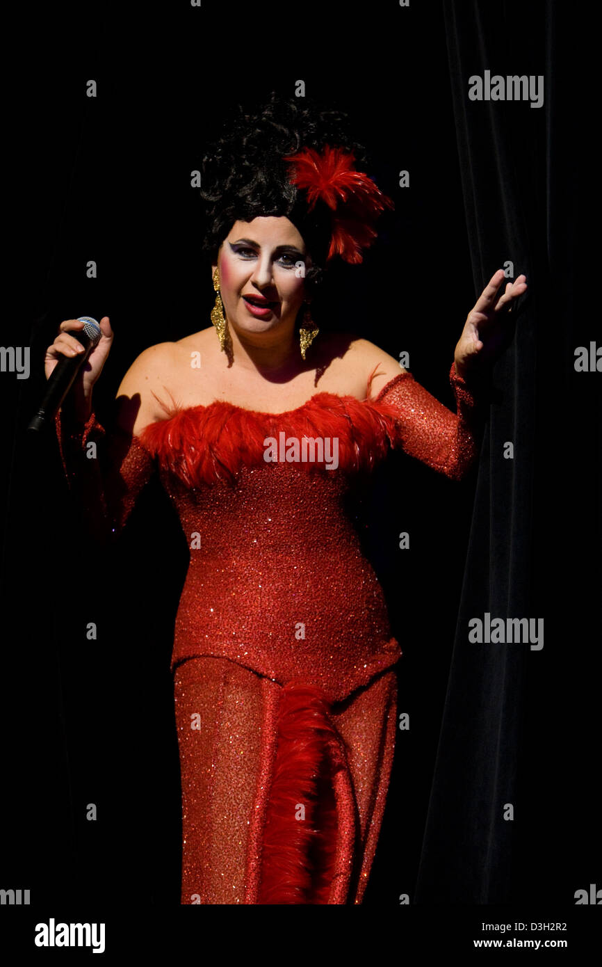 Barcelona, Spain, performance at El Molino Stock Photo - Alamy