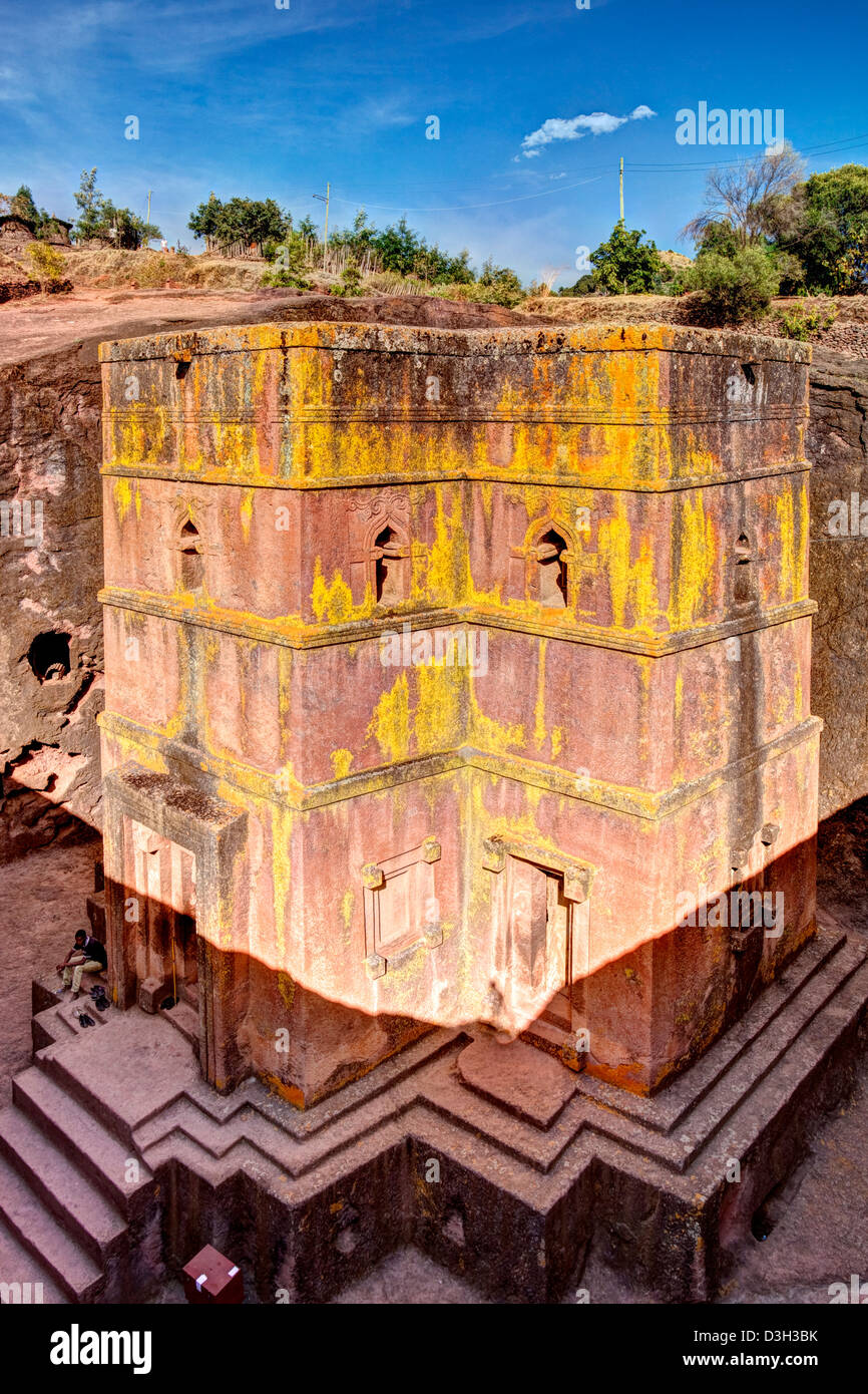Bet Giyorgis Church, Lalibela, Ethiopia Stock Photo - Alamy