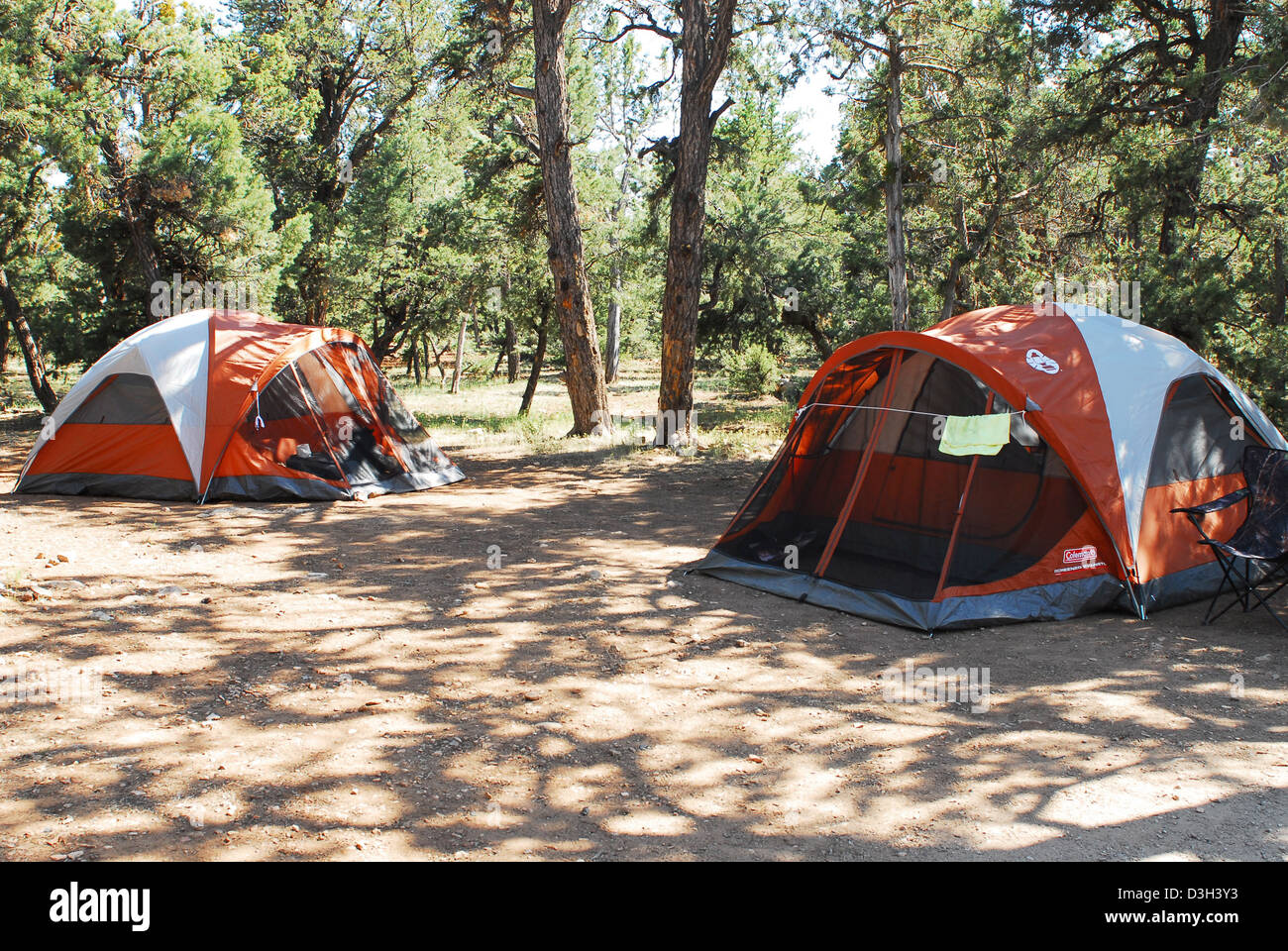 Mather Campground, located on the South Rim of Grand Canyon National ...