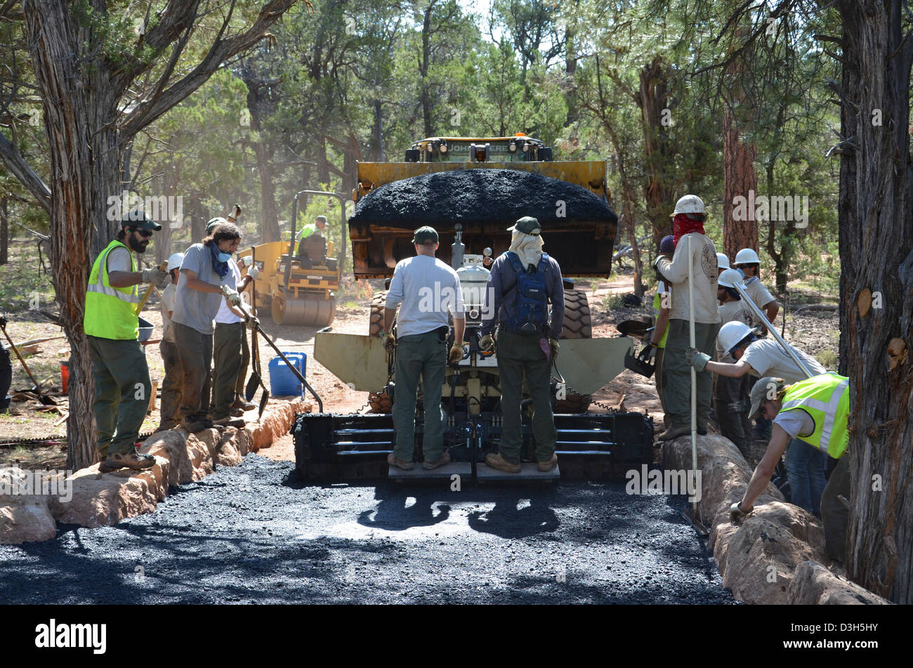 The South Rim Greenway project at Grand Canyon National Park is focused ...