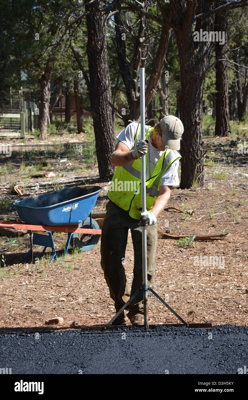 The South Rim Greenway construction project at Grand Canyon National ...