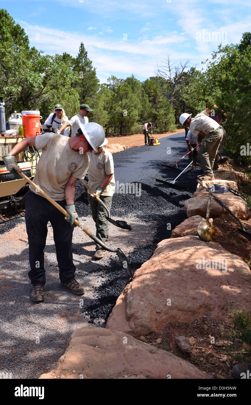 The South Rim Greenway project at Grand Canyon National Park focuses on ...