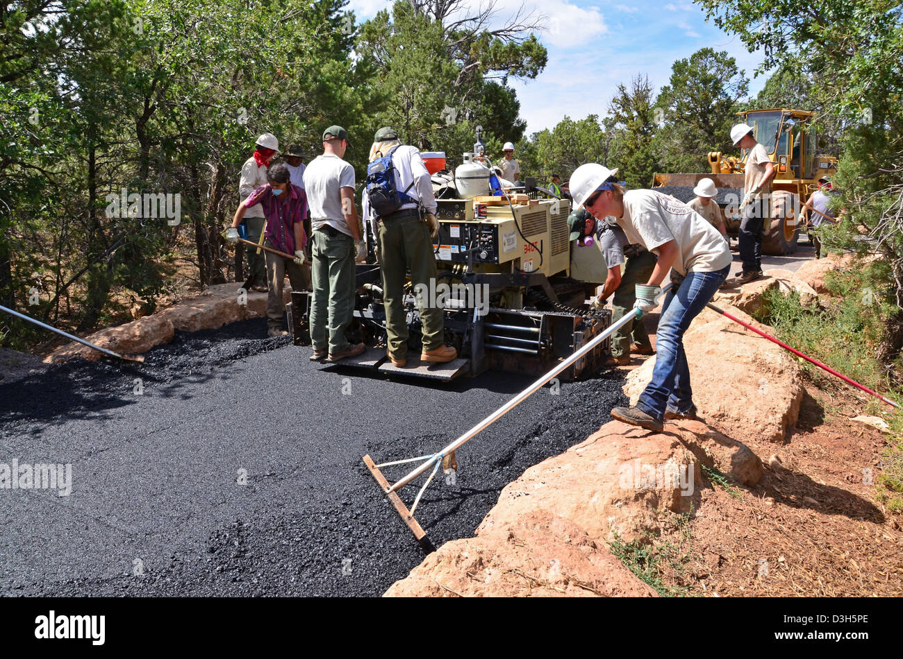 The South Rim Greenway project in Grand Canyon National Park involves ...