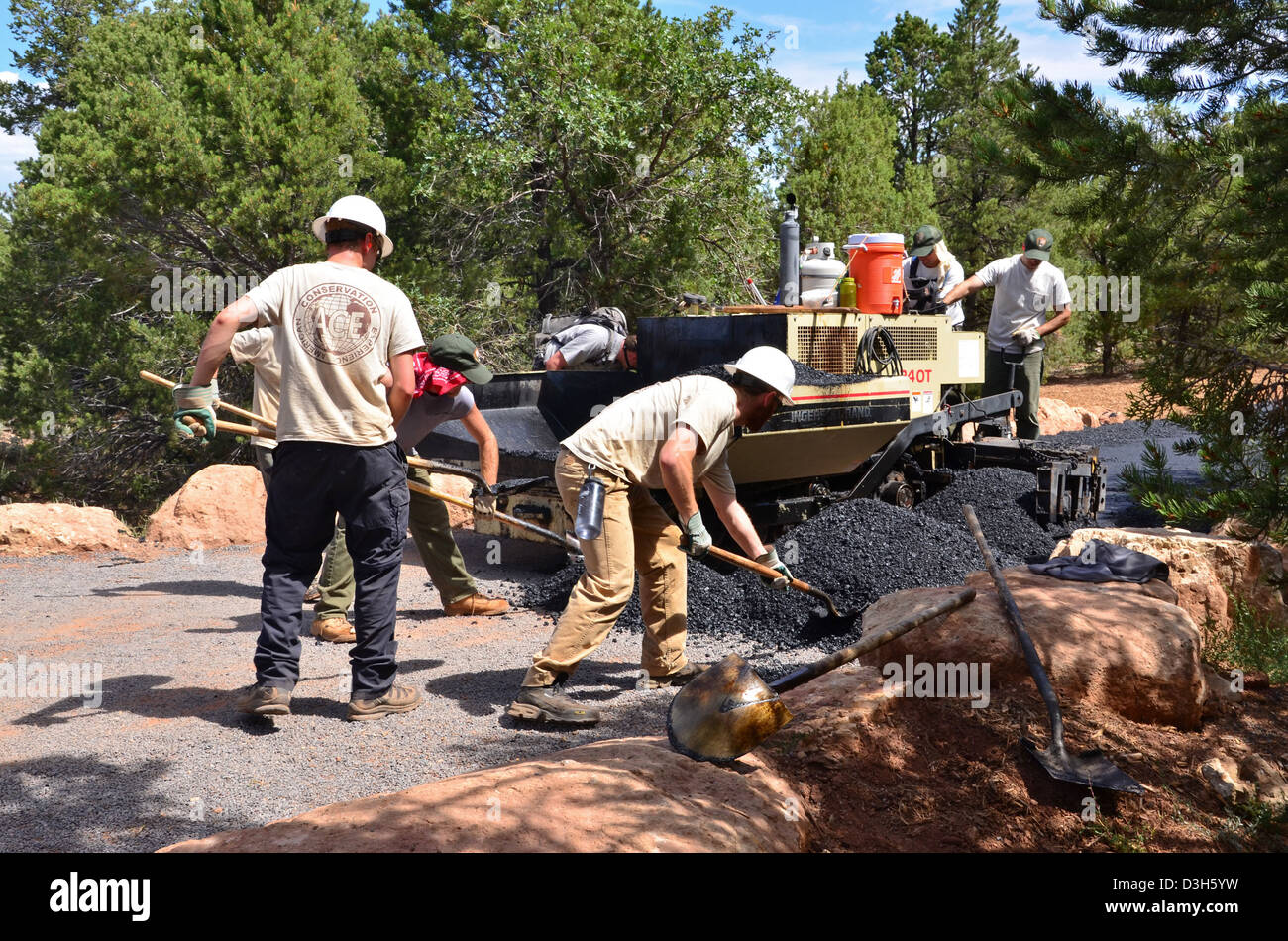The South Rim Greenway is a construction project in Grand Canyon ...
