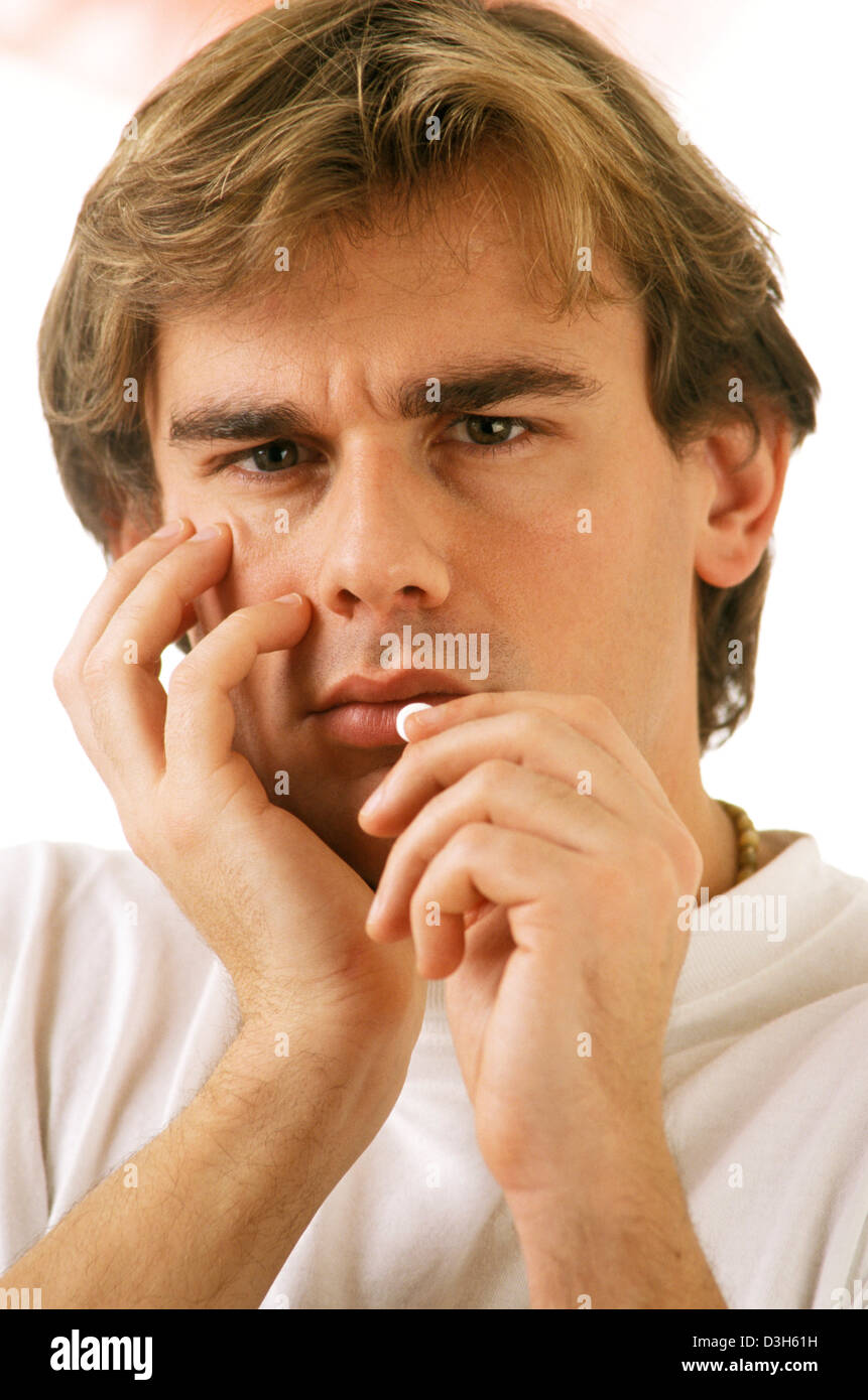 PAIN TREATMENT, MAN Stock Photo - Alamy