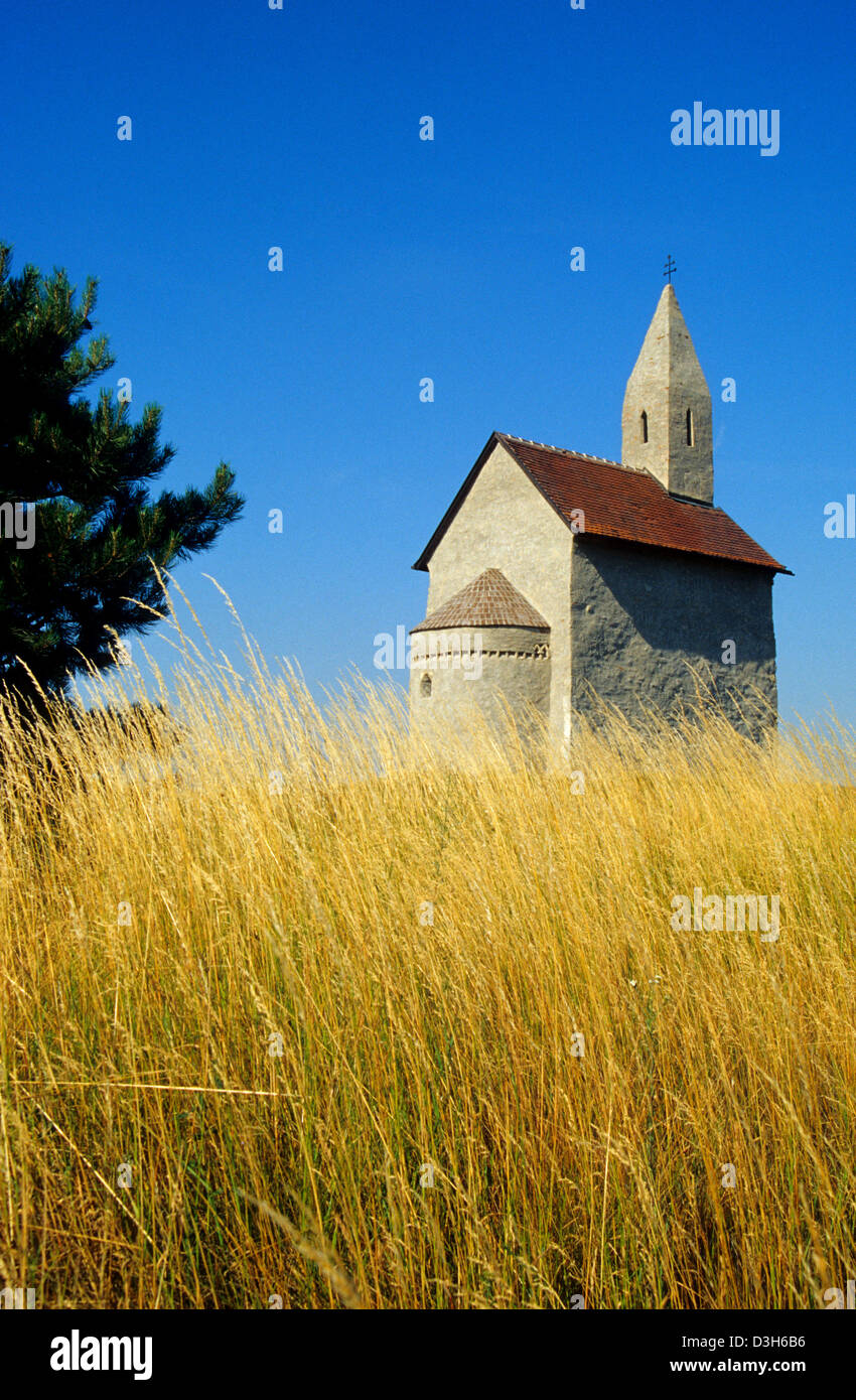 Romanesque chapel dedicated to Saint Michael the Archangel, Drazovce ...