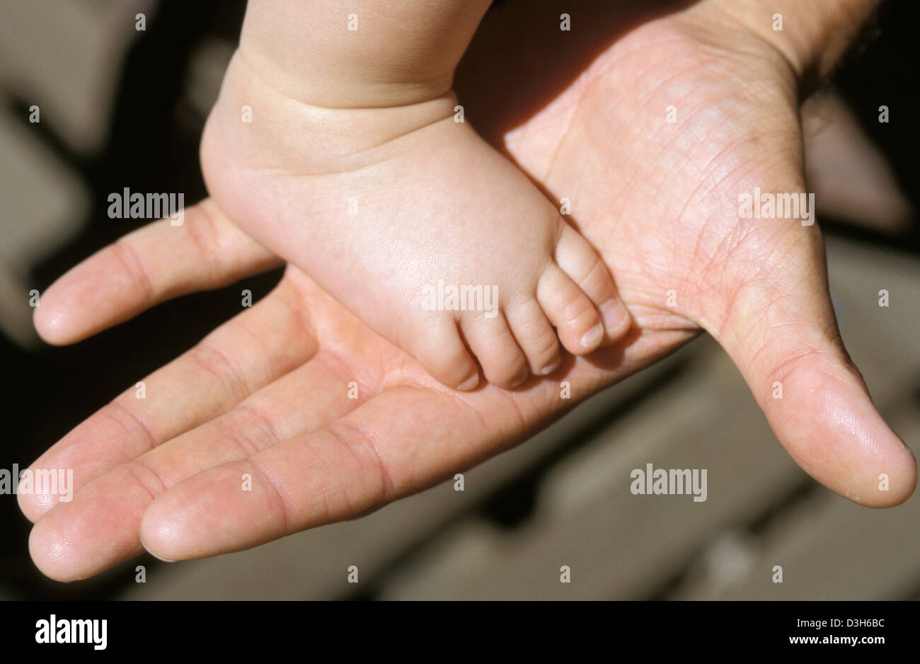 Baby foot foot month old hi-res stock photography and images - Alamy