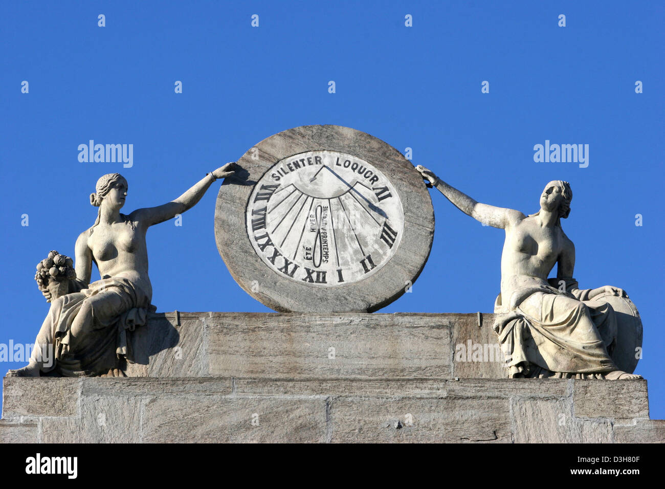 Human sundials hi-res stock photography and images - Alamy