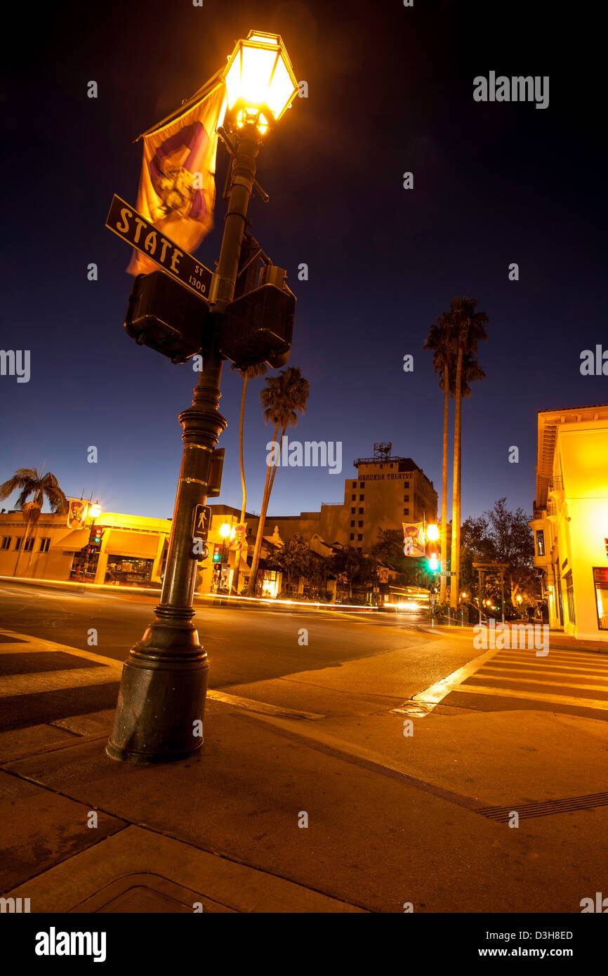 State street downtown Santa Barbara Stock Photo - Alamy