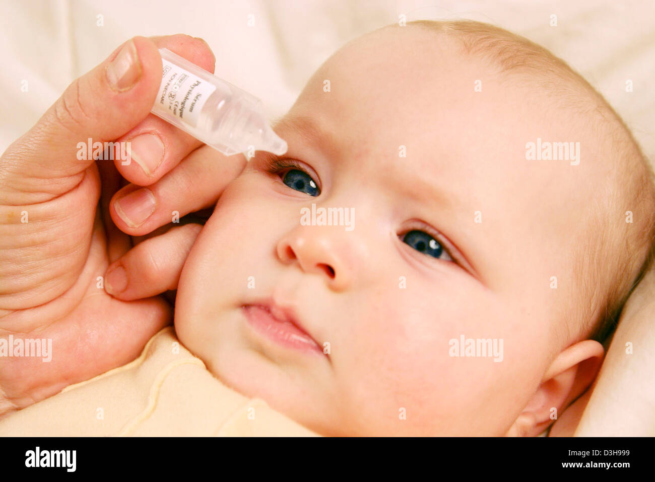 Child washing face bed hi-res stock photography and images - Alamy