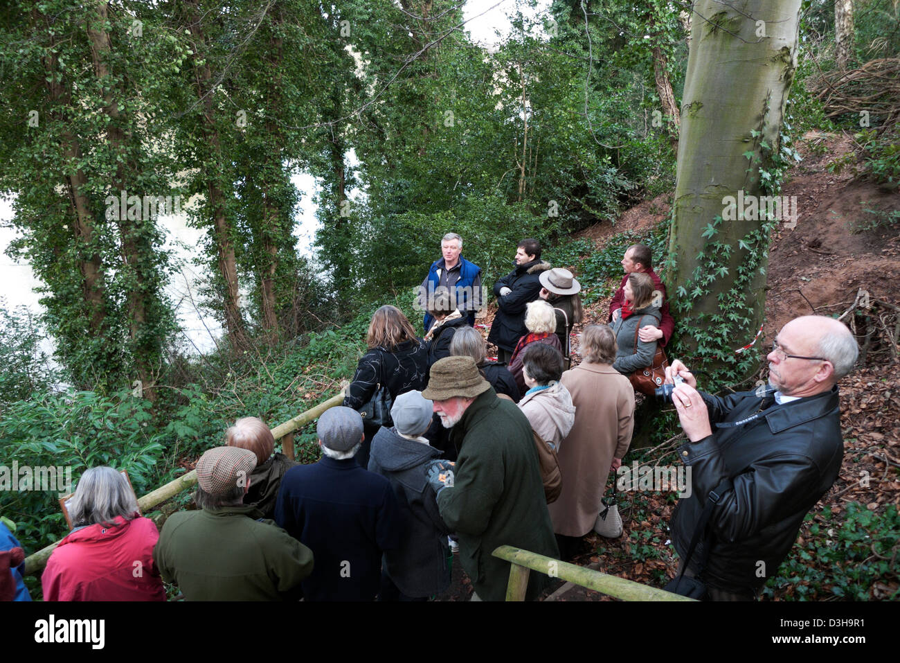 Darwin Gardens guided tour The Mount Shrewsbury Shropshire England UK ...