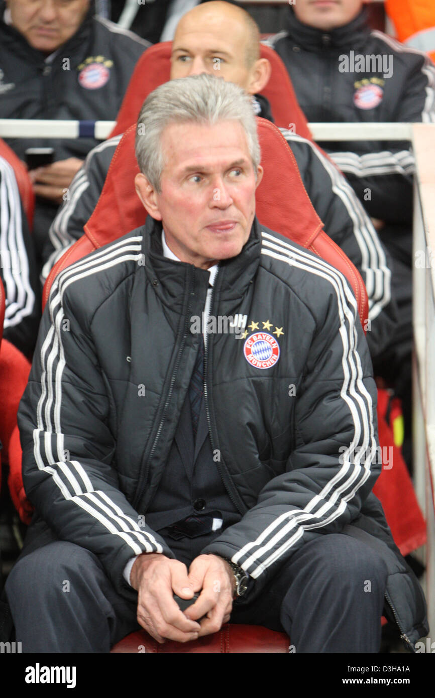 19.02.2013. London, England. Jupp Heynckes Manager of Bayern Munich ...