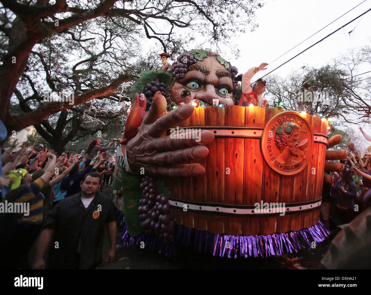 Bacchus parade 2013 hi-res stock photography and images - Alamy
