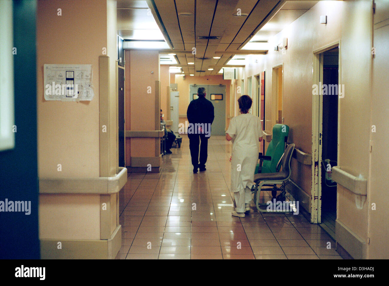 INTERIOR OF A HOSPITAL Stock Photo - Alamy