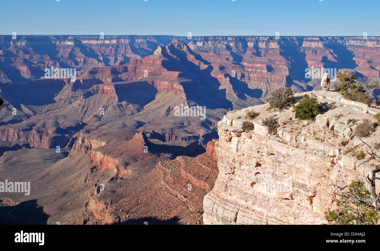 Shoshone Point, located on the South Rim of the Grand Canyon, offers ...
