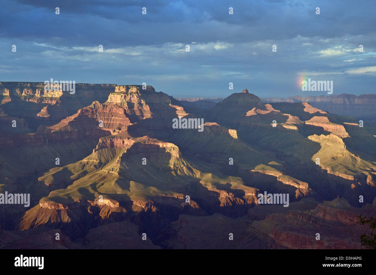 Shoshone Point, located on the South Rim of the Grand Canyon, offers stunning panoramic views ...
