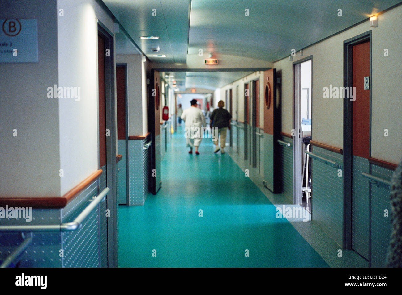 INTERIOR OF A HOSPITAL Stock Photo - Alamy