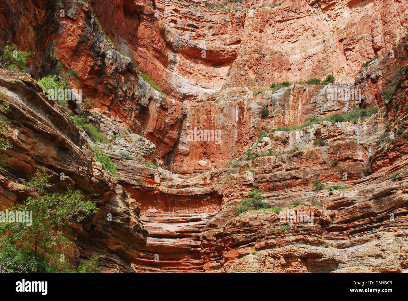 The Redwall Limestone at Grand Canyon National Park is known for its ...