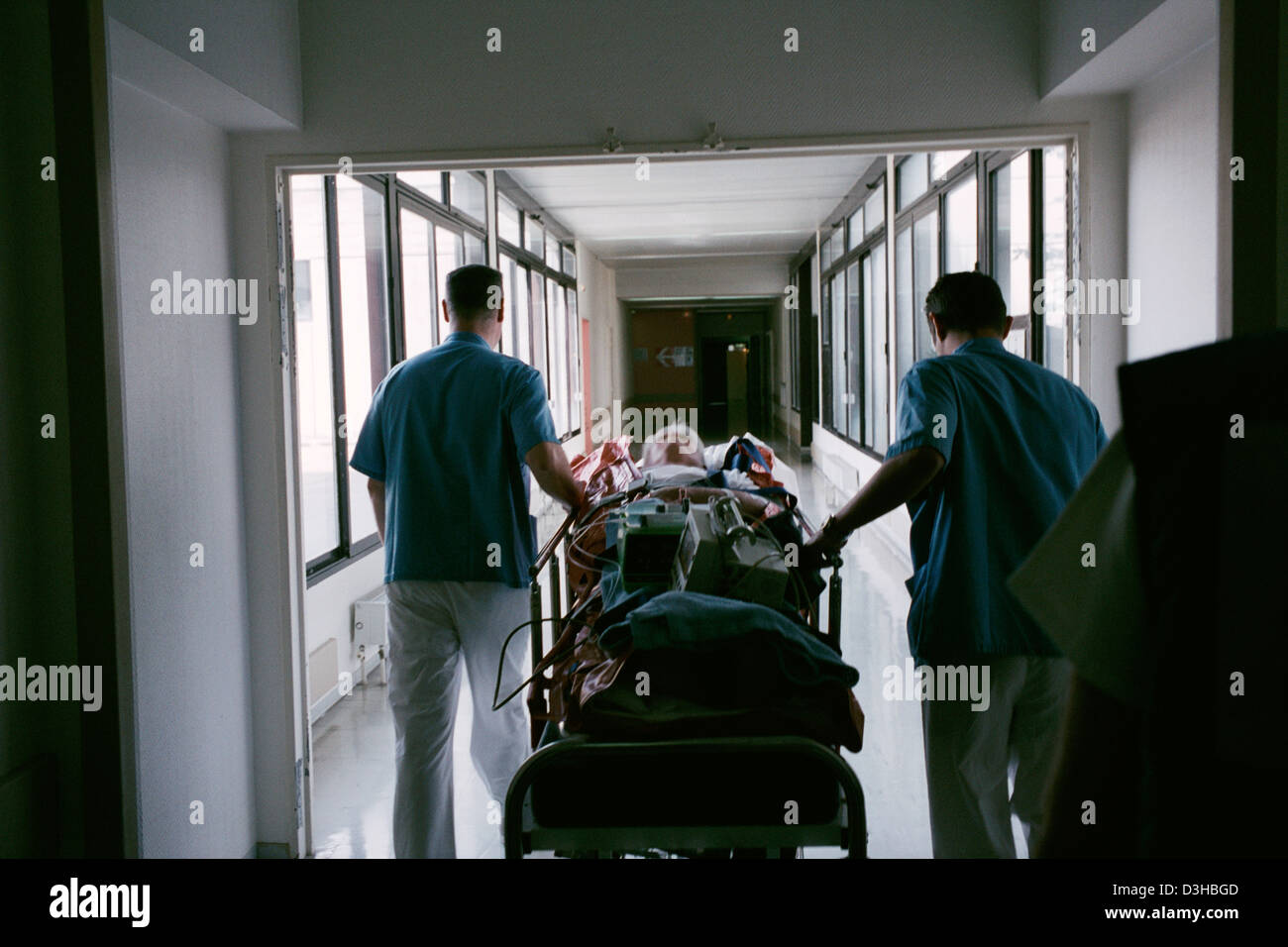 INTERIOR OF A HOSPITAL Stock Photo - Alamy