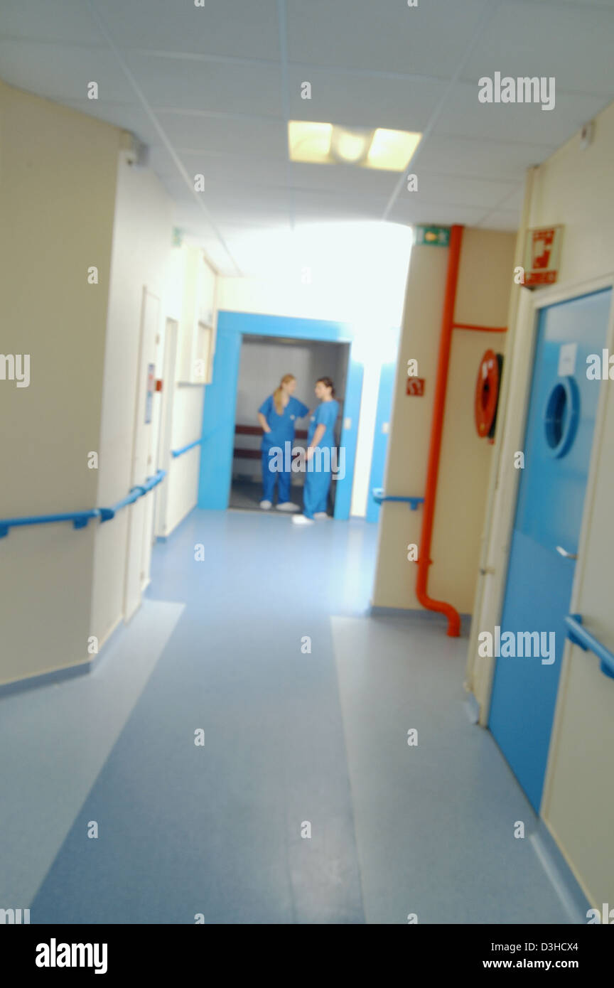 INTERIOR OF A HOSPITAL Stock Photo - Alamy