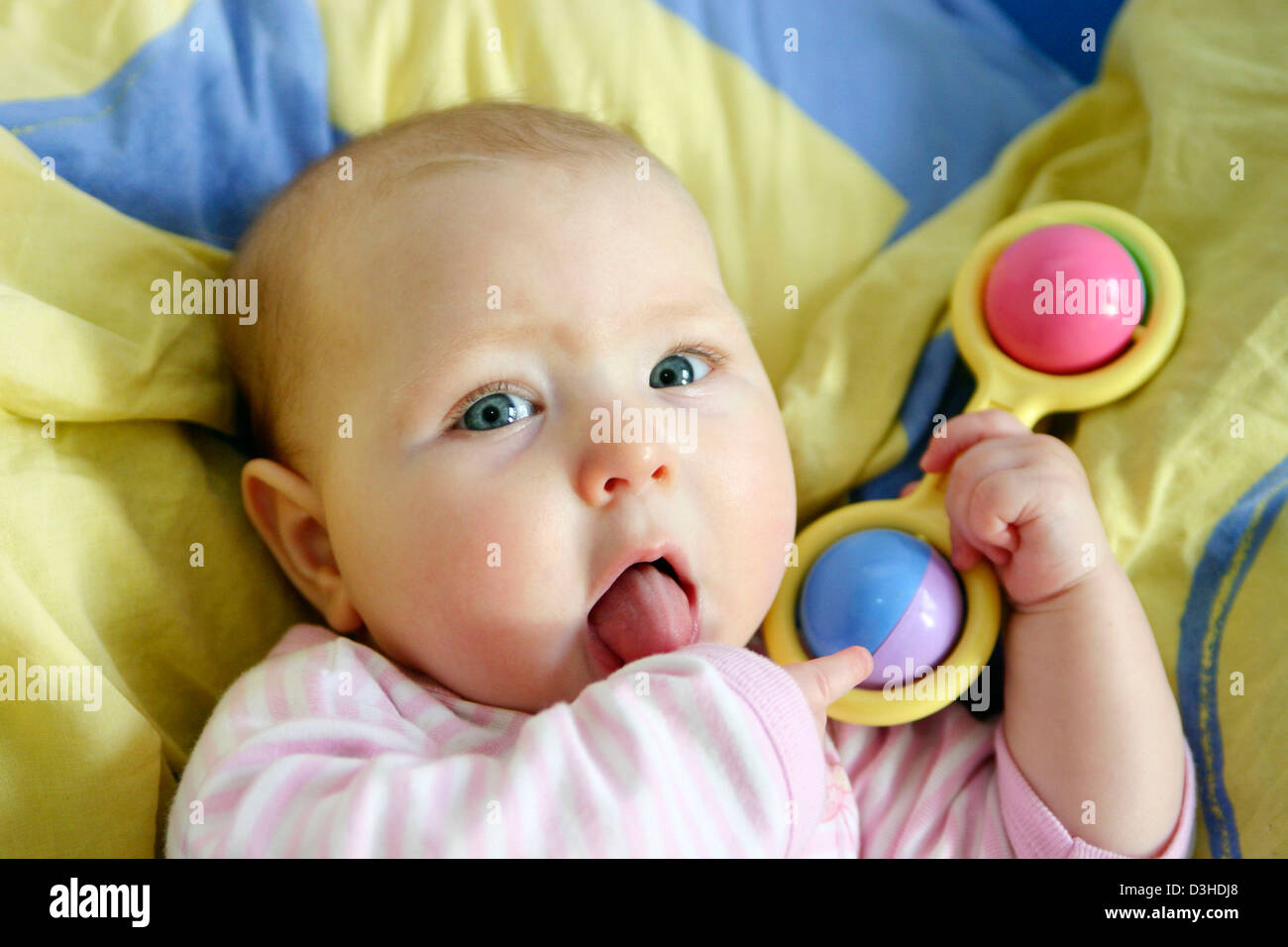 PORTRAIT OF AN INFANT Stock Photo - Alamy
