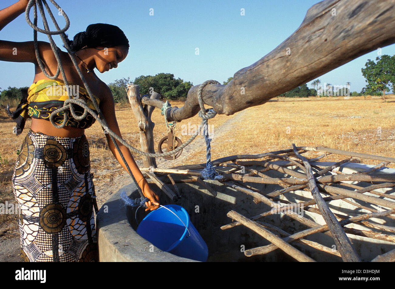 AN AFRICAN SCENE Stock Photo - Alamy