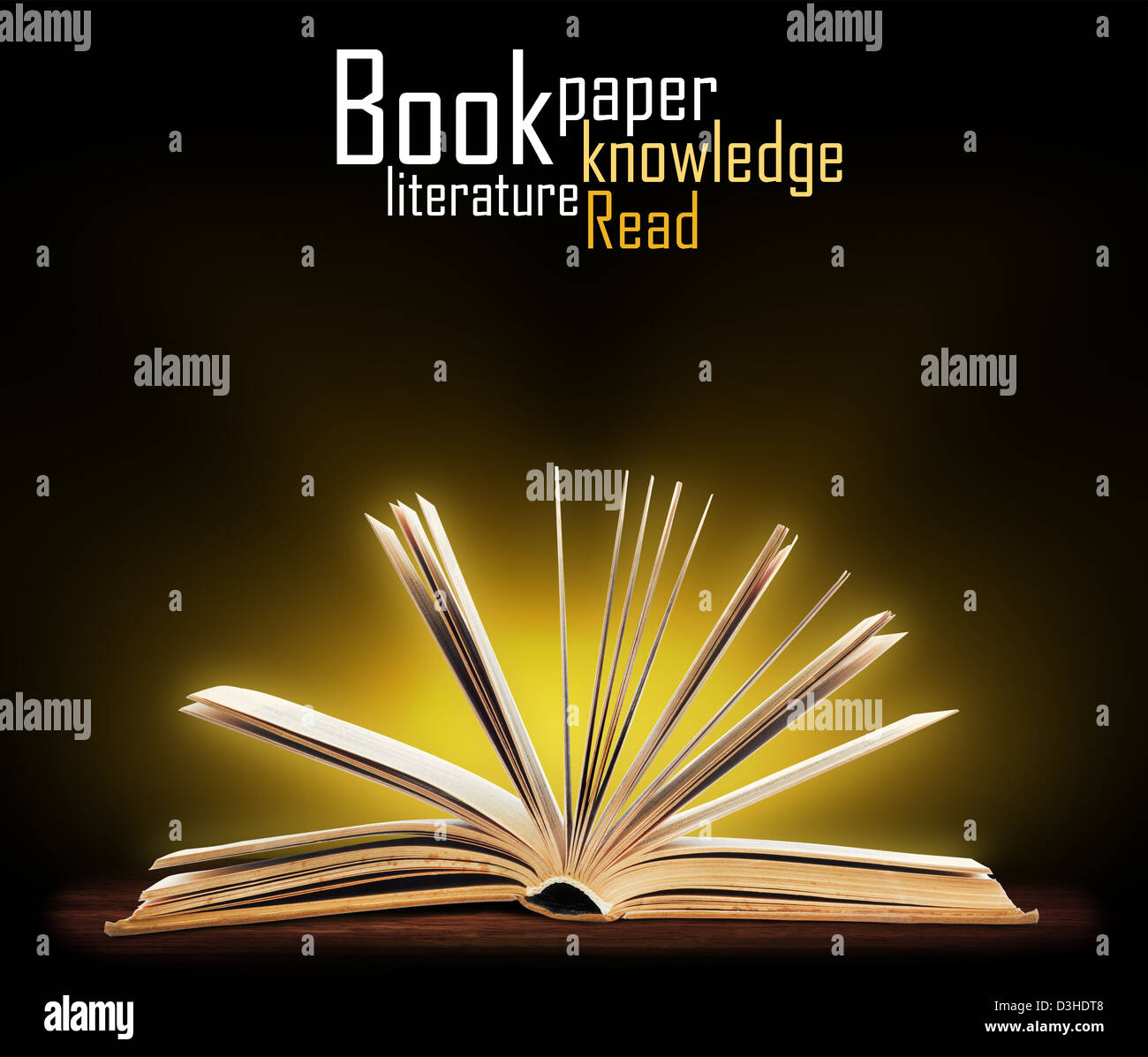 Book opened hi-res stock photography and images - Alamy