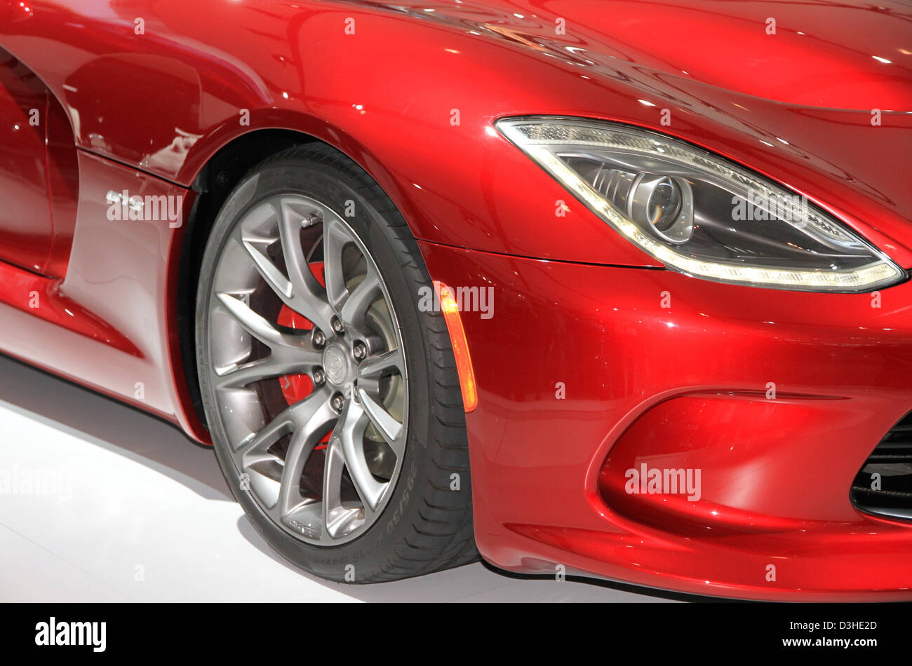 Red Viper Details Stock Photo - Alamy
