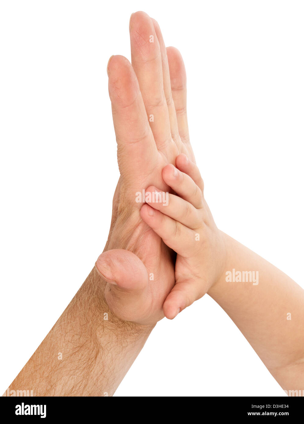 baby hand with father's hand Stock Photo - Alamy