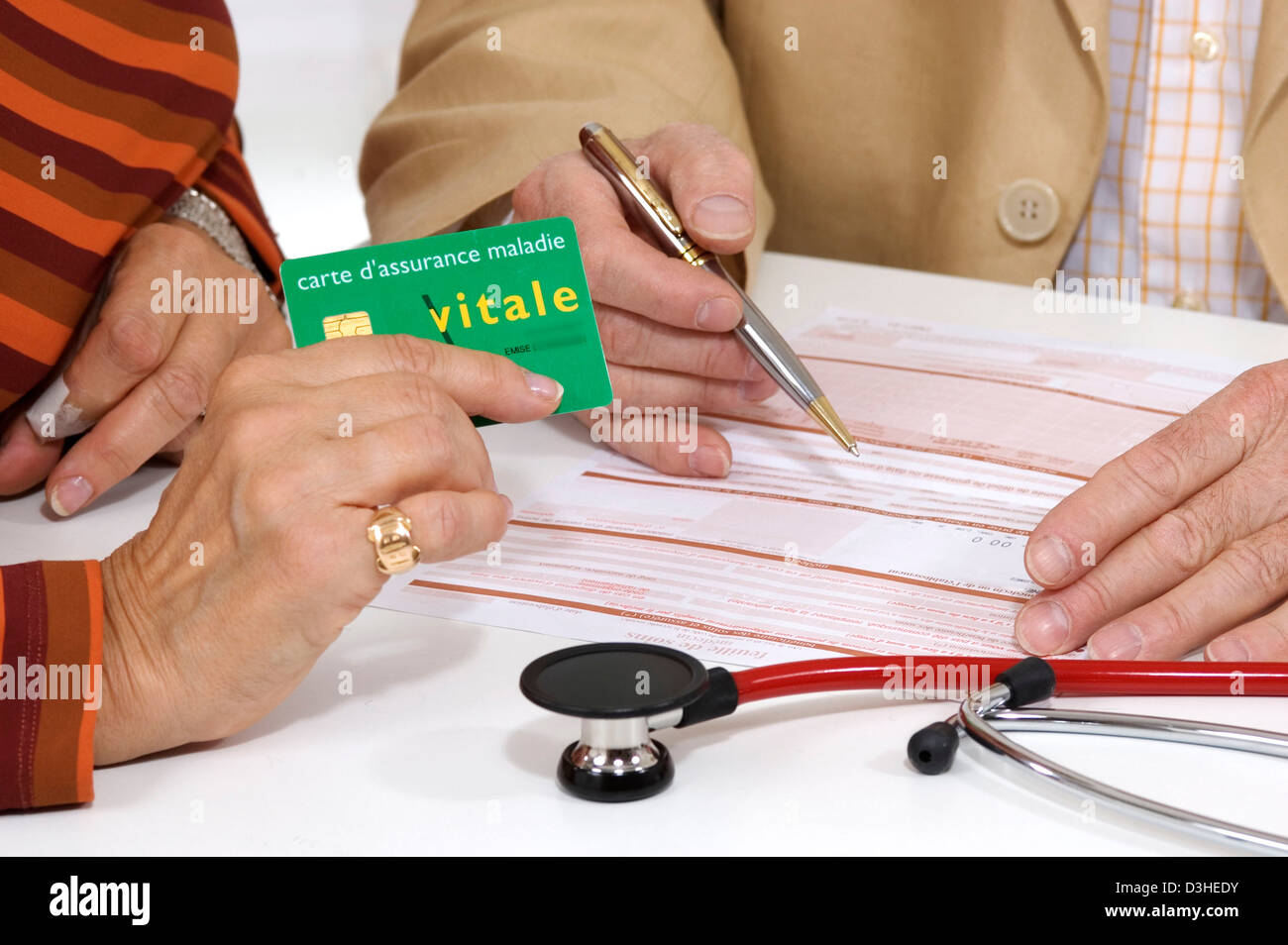 NAT'L HEALTH SERVICE CARD Stock Photo - Alamy