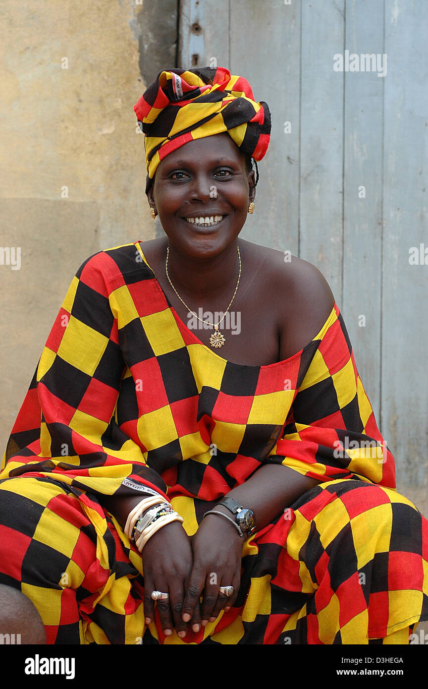 AN AFRICAN WOMAN Stock Photo - Alamy