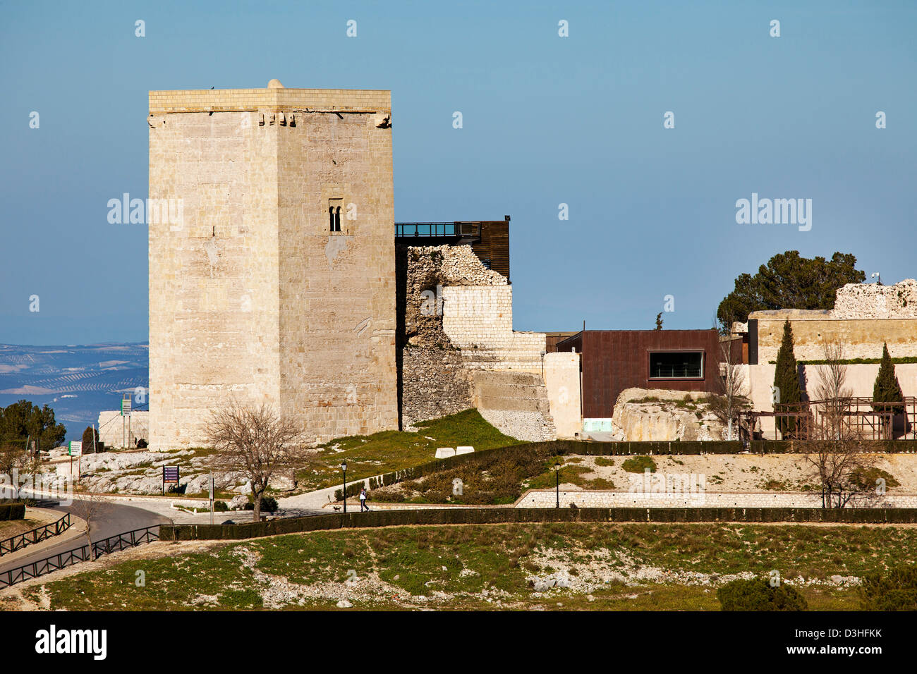 Cerro San Cristóbal historical monuments Estepa Sevilla Andalusia Spain ...