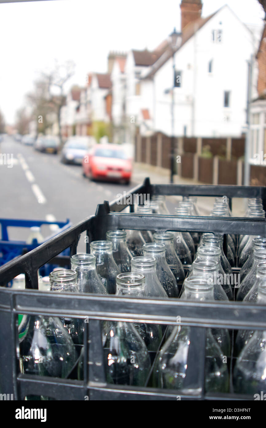 Milk delivery truck hi-res stock photography and images - Alamy