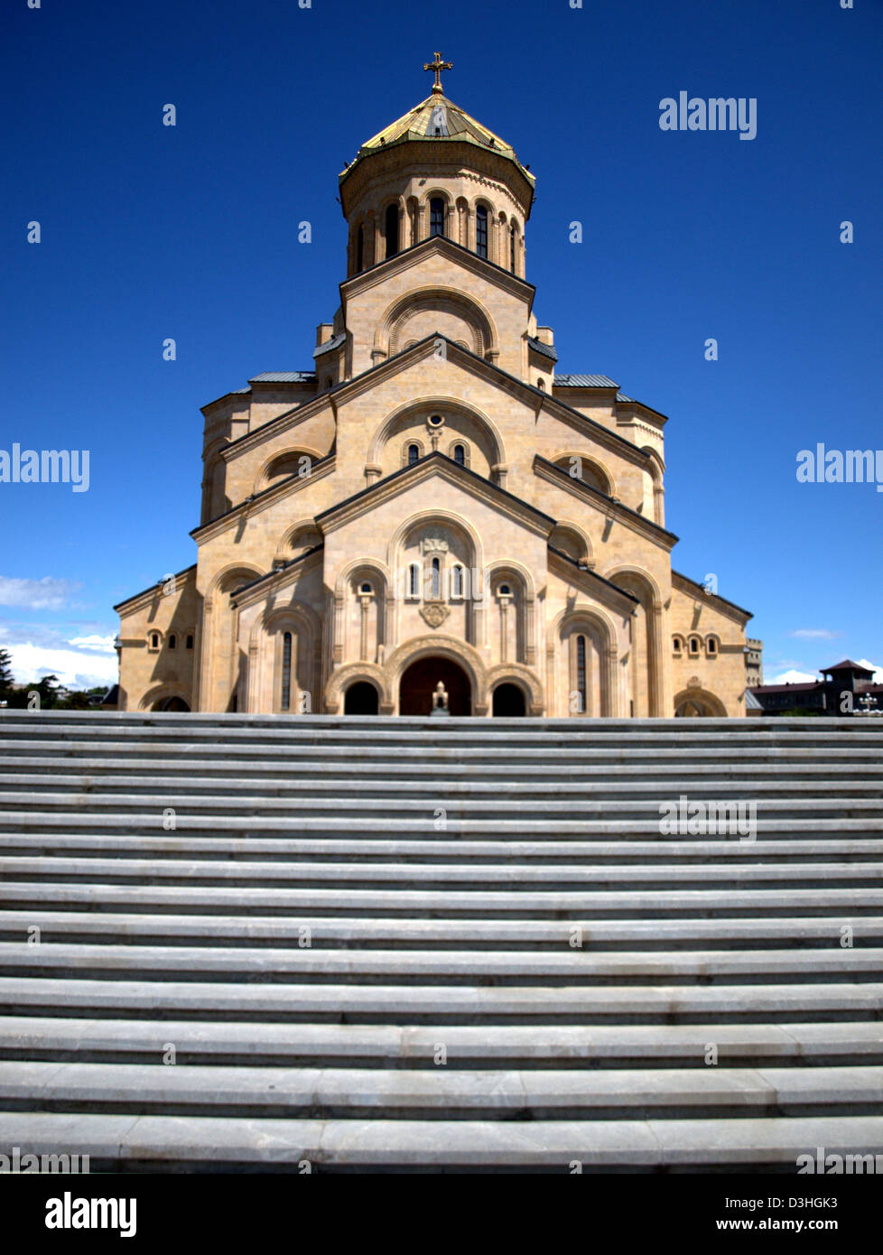 The Holy Trinity Cathedral of Tbilisi, commonly known as Sameba, the ...