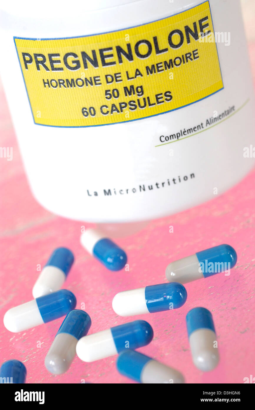 Pregnenolone hi-res stock photography and images - Alamy